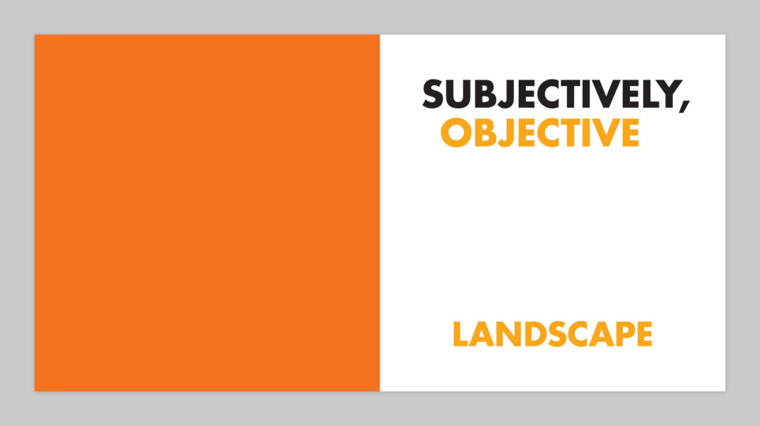 Volume 2: Subjectively Objective - Obscura Land